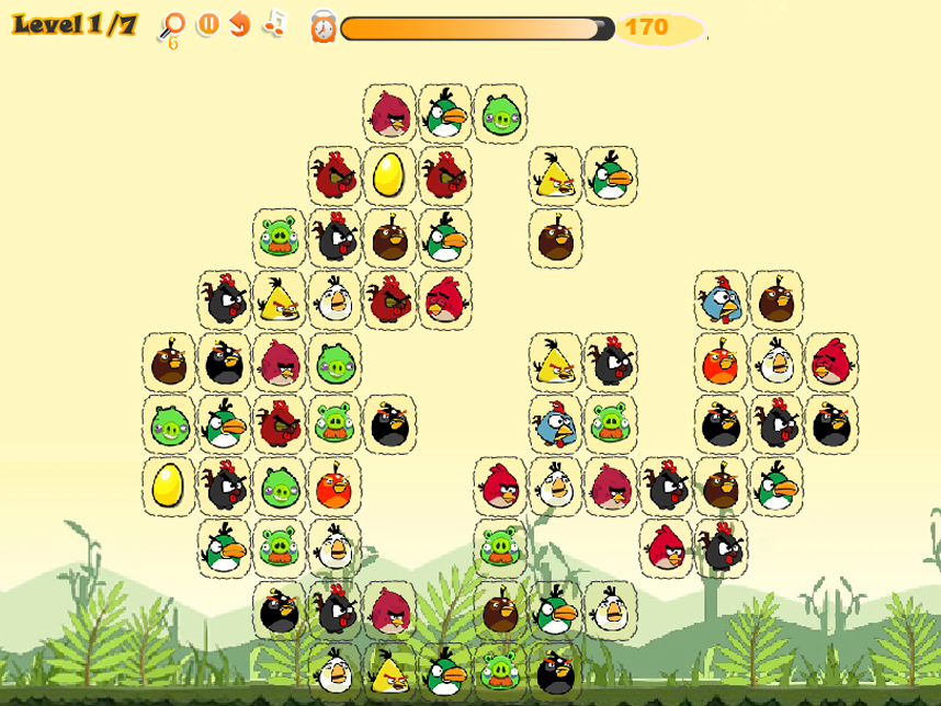 Game Angry Birds Connect — play online free