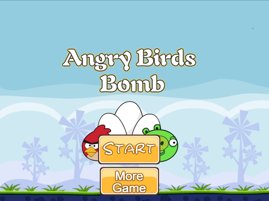 Game Angry Birds Bomb — play online free