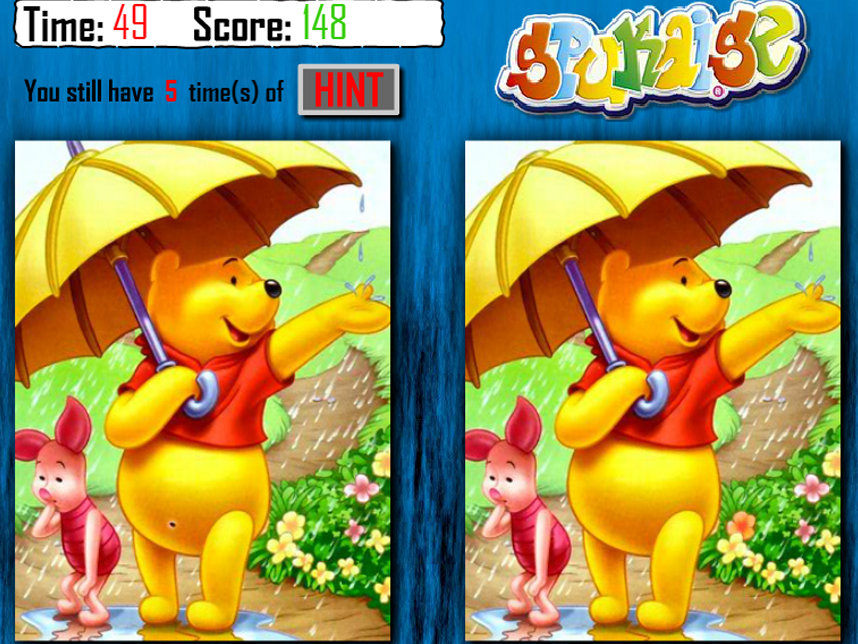 Game Winnie The Pooh Photo Hunt — play online free