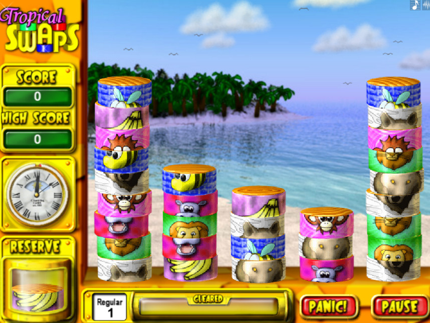 Game Tropical Swaps — play online free