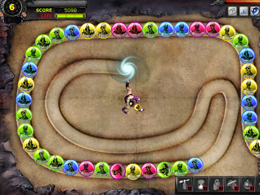 Game 9 Dragons Zuma — play online free