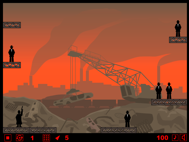 Game Ricochet Kills 3 — play online free