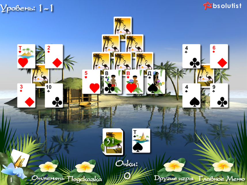 Game Bahamas Solitaire — play online free