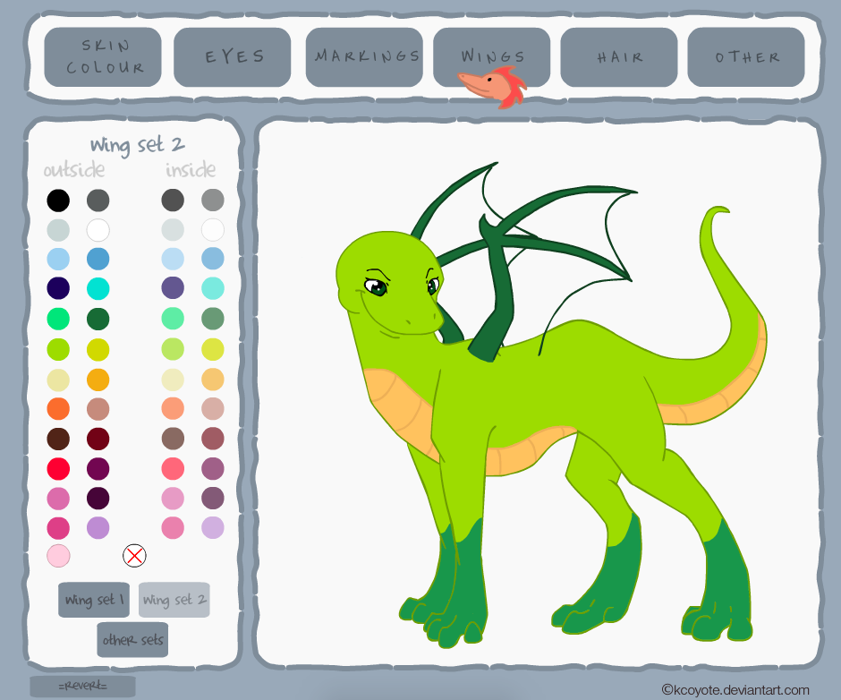 Game Create a Dragon — play online free