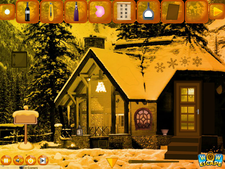 Game Snow Vintage House — play online free