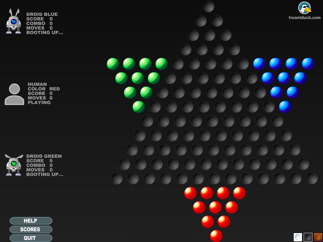 Game Chinese Star: Checkers — play online free