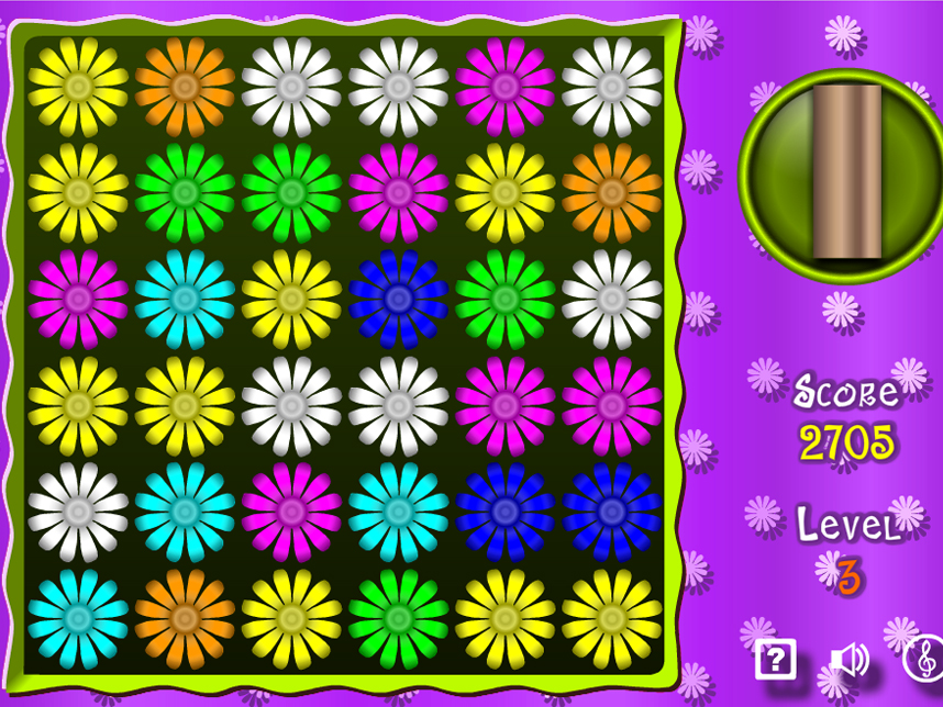 Game Flower Action Puzzle — play online free
