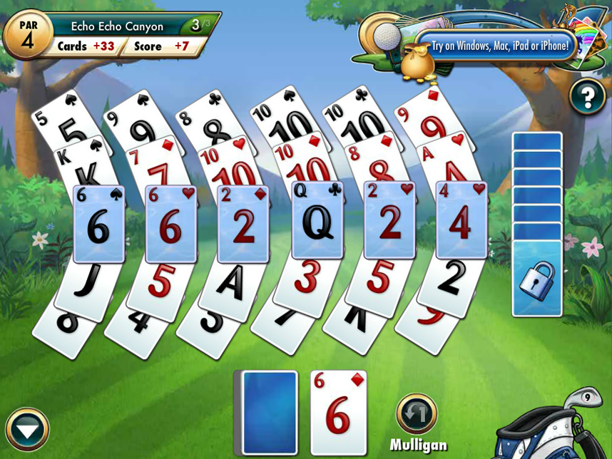 Game Fairway Solitaire — play online free