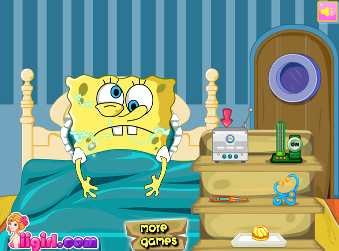 Game Spongebob Heart Surgery — play online free
