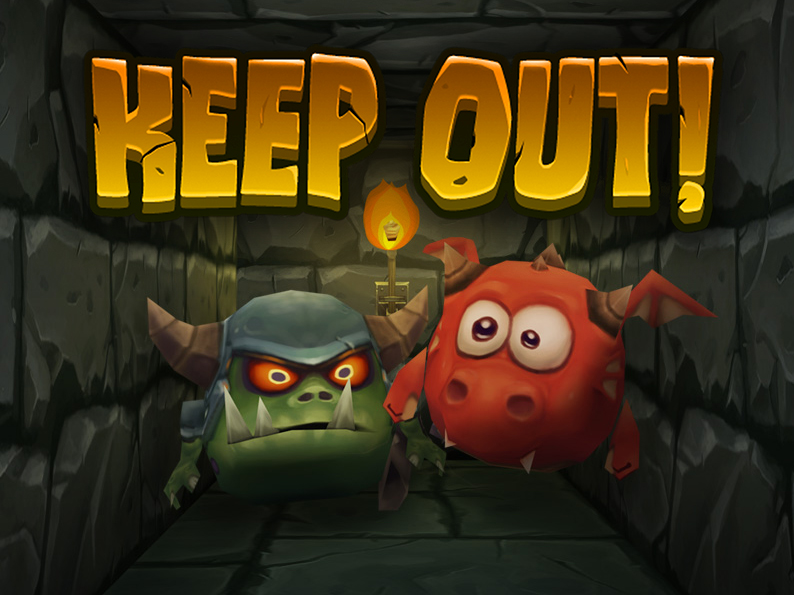 Game KEEP OUT! — play online free