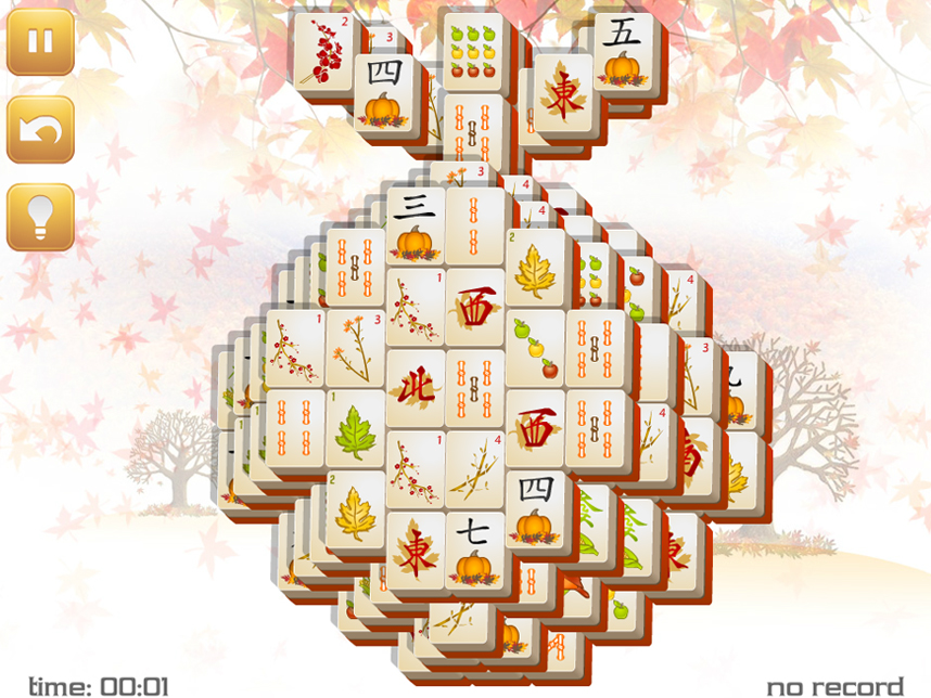 Game Fall Mahjong — play online free