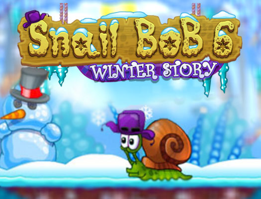 Game Snail Bob 6: Winter Story — play online free