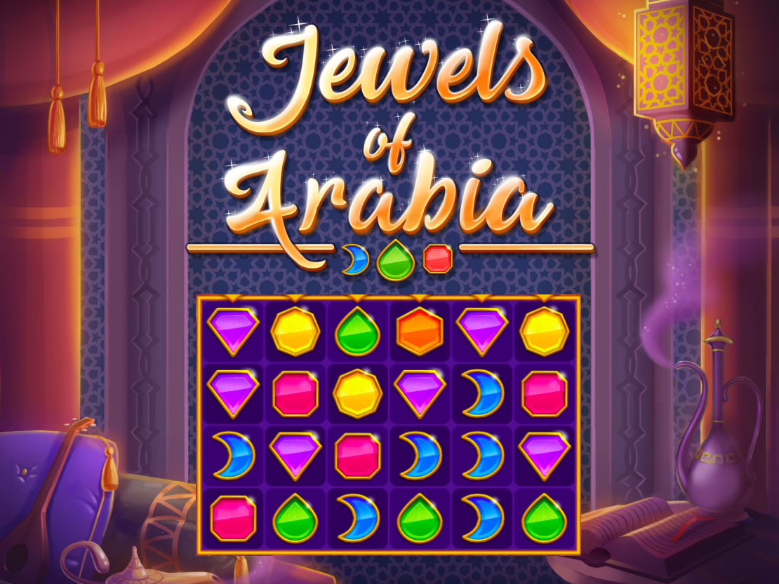 Game Jewels of Arabian — play online free