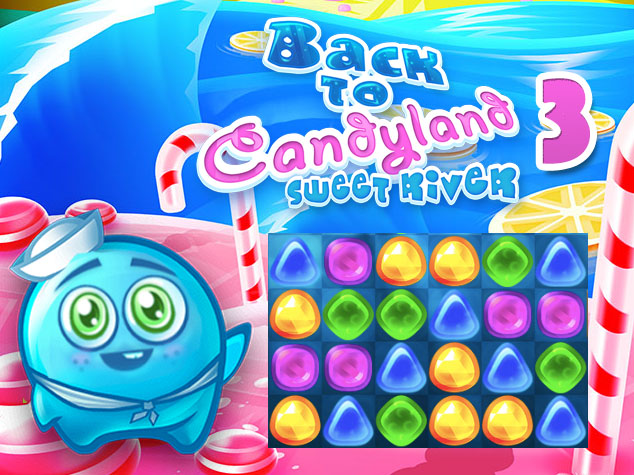 Game Back To Candyland 3: Sweet River — play online free