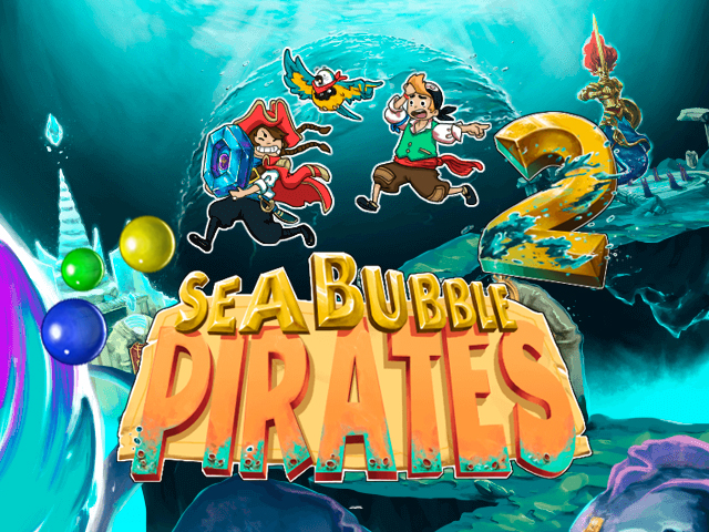 Game Sea Bubble Pirates 2 — play online free