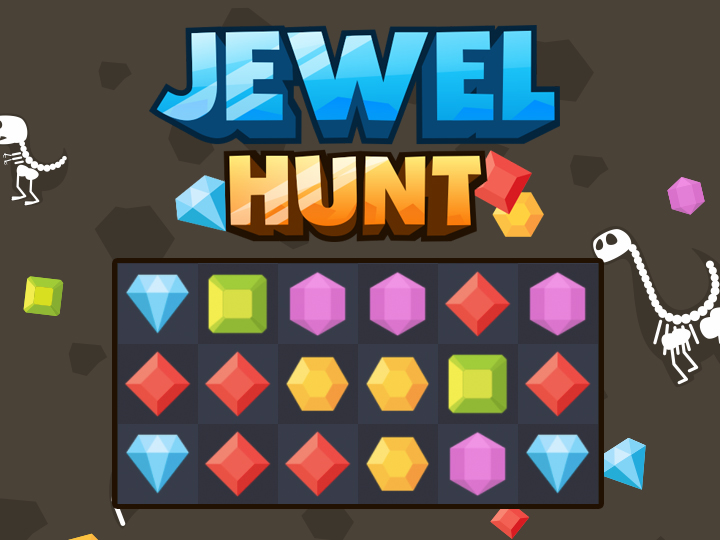 Game Jewel Hunt — play online free