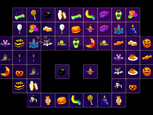 Game Halloween Connect 1 — play online free