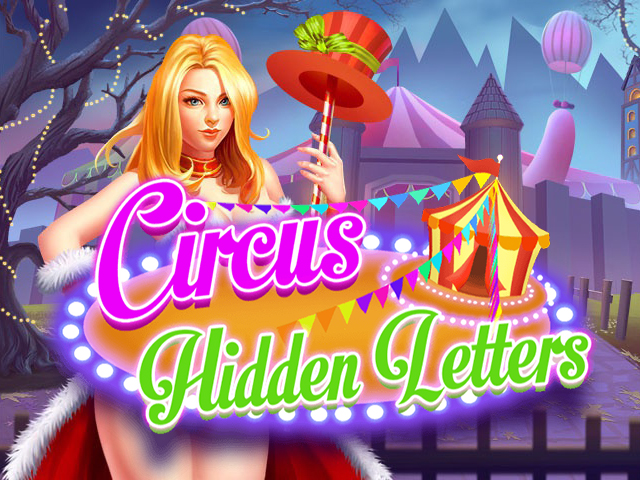 Game Circus Hidden Letters — play online free