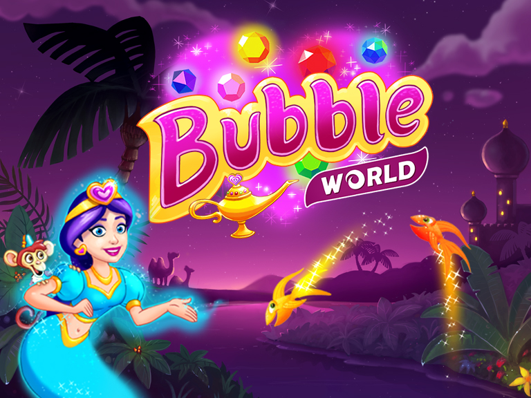 Game Bubble World — play online free