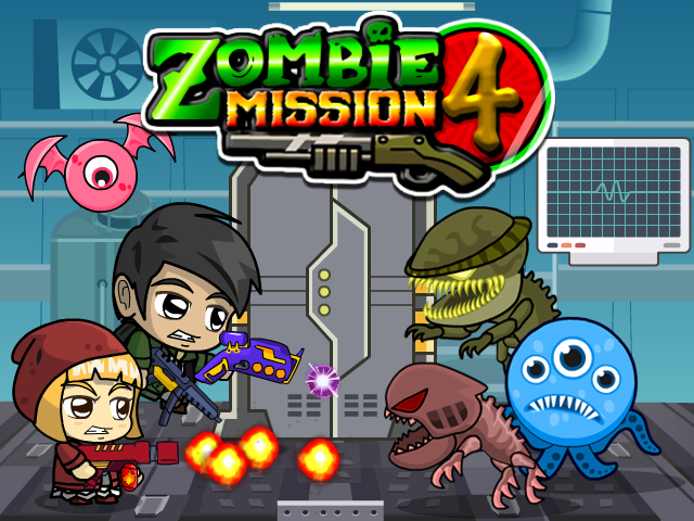 Game Zombie Mission 4 — play online free