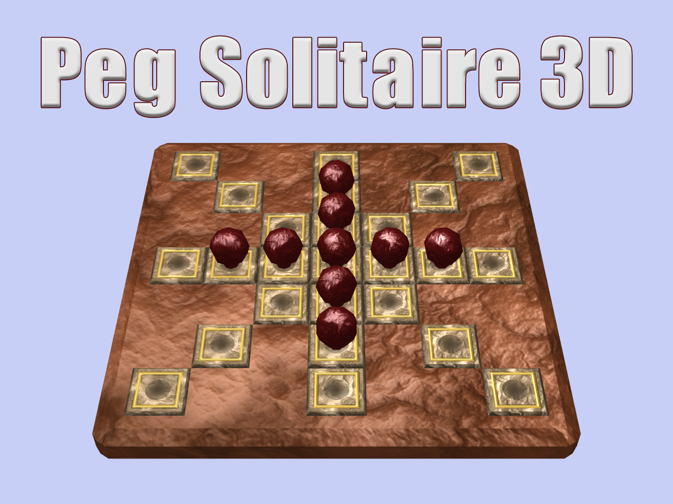 Game Peg Solitaire 3D — play online free