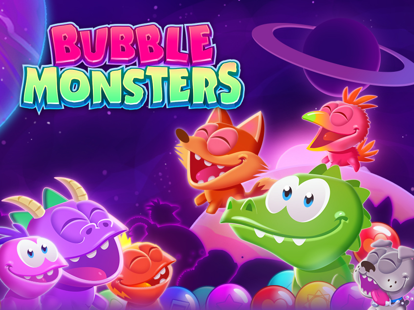 Game Bubble Monsters — play online free