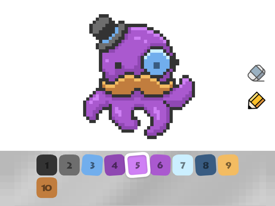 Game Draw The Pixel — play online free