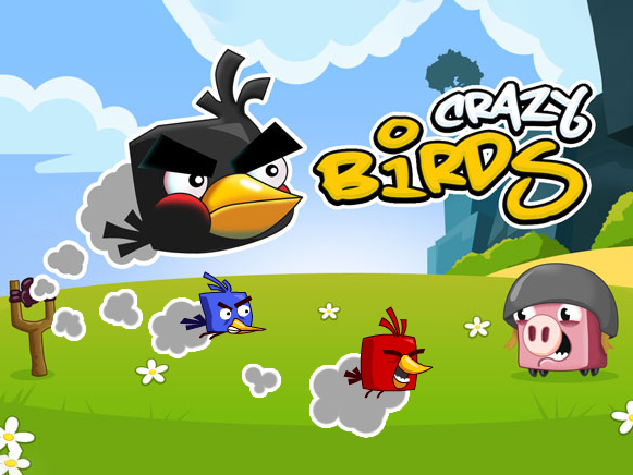 Game Crazy Birds — play online free