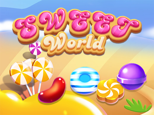 Game Sweet World: Match 3 — play online free