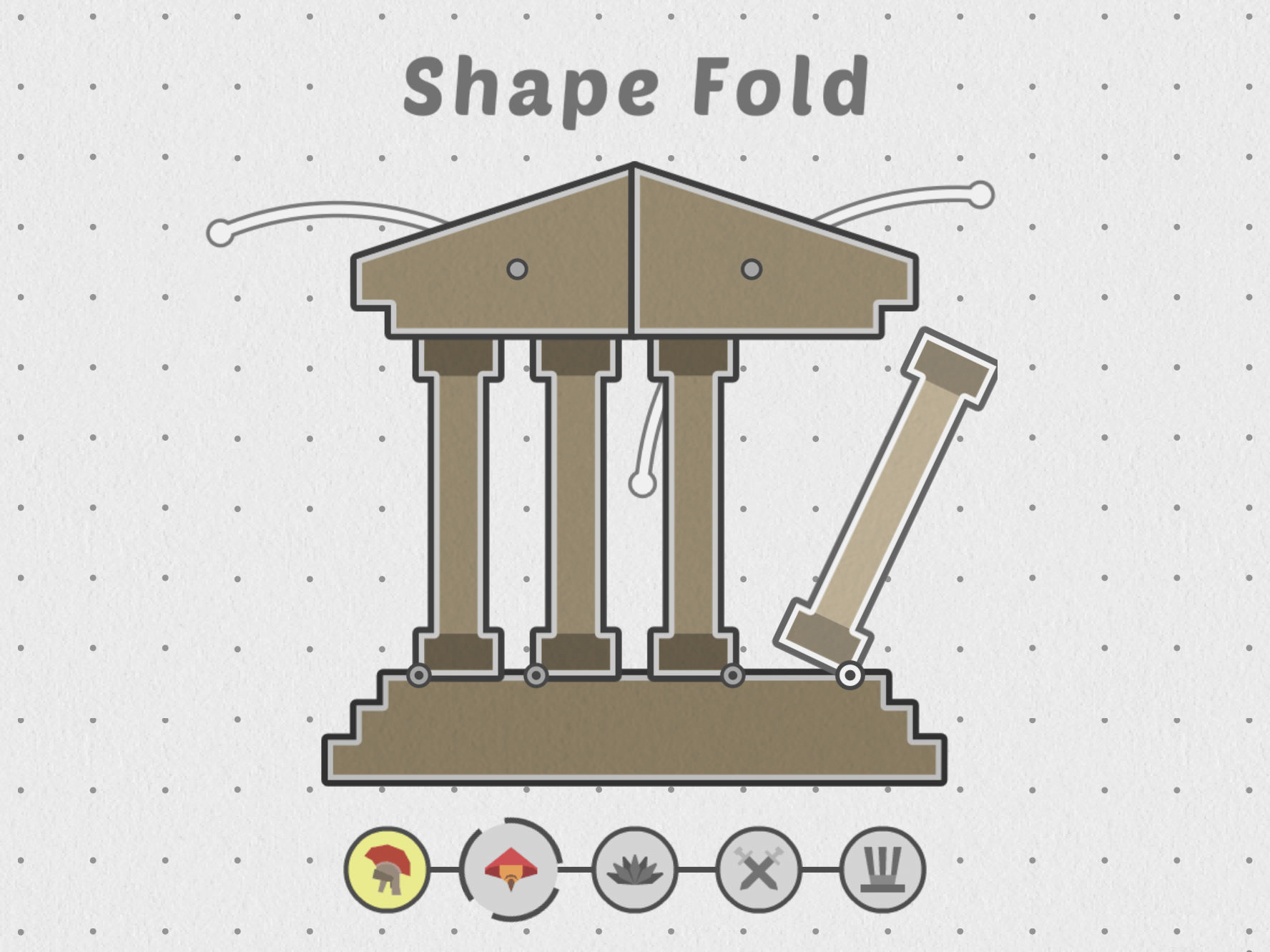 Game Shape Fold — play online free