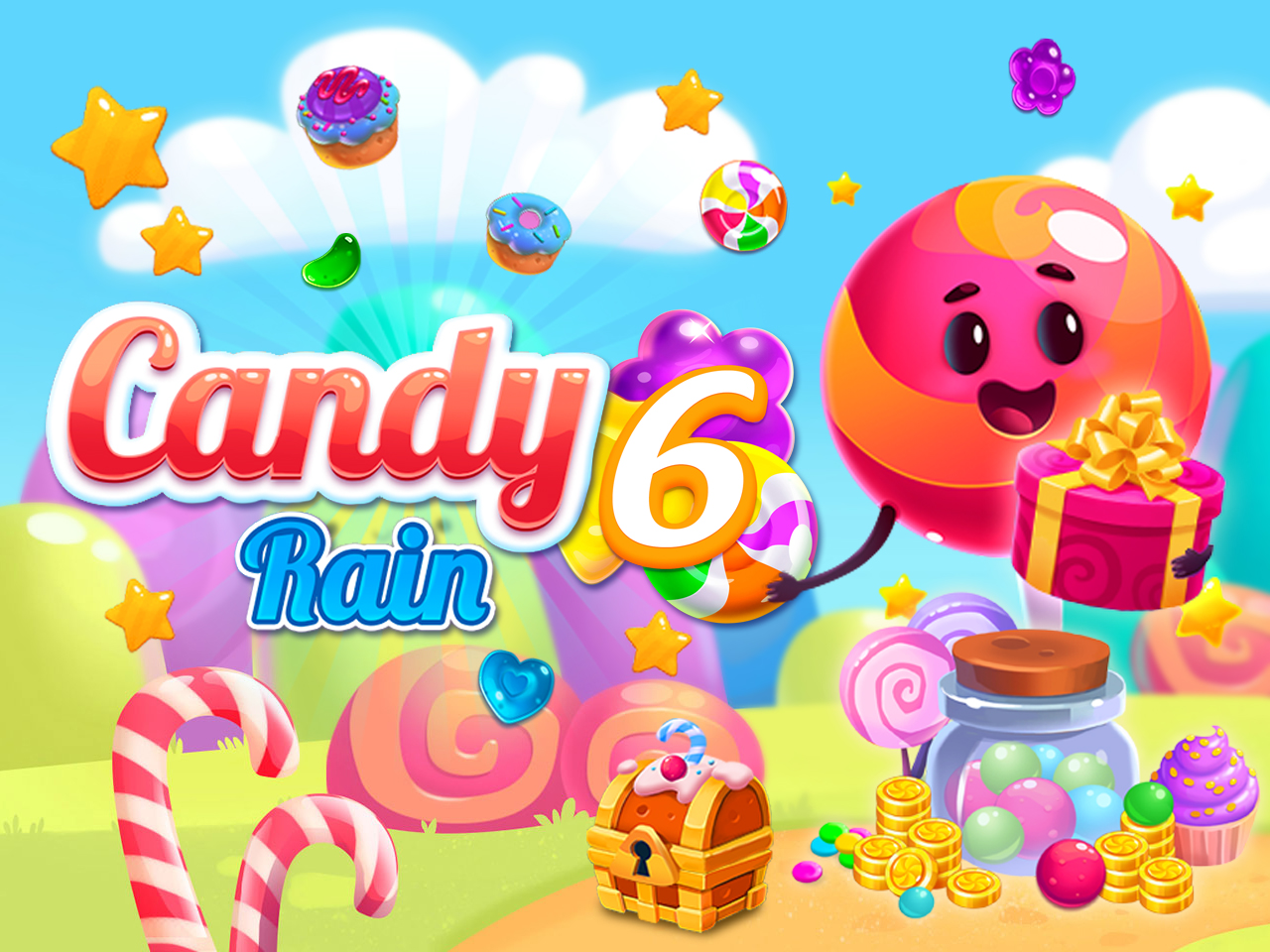 Game Candy Rain 6 — play online free