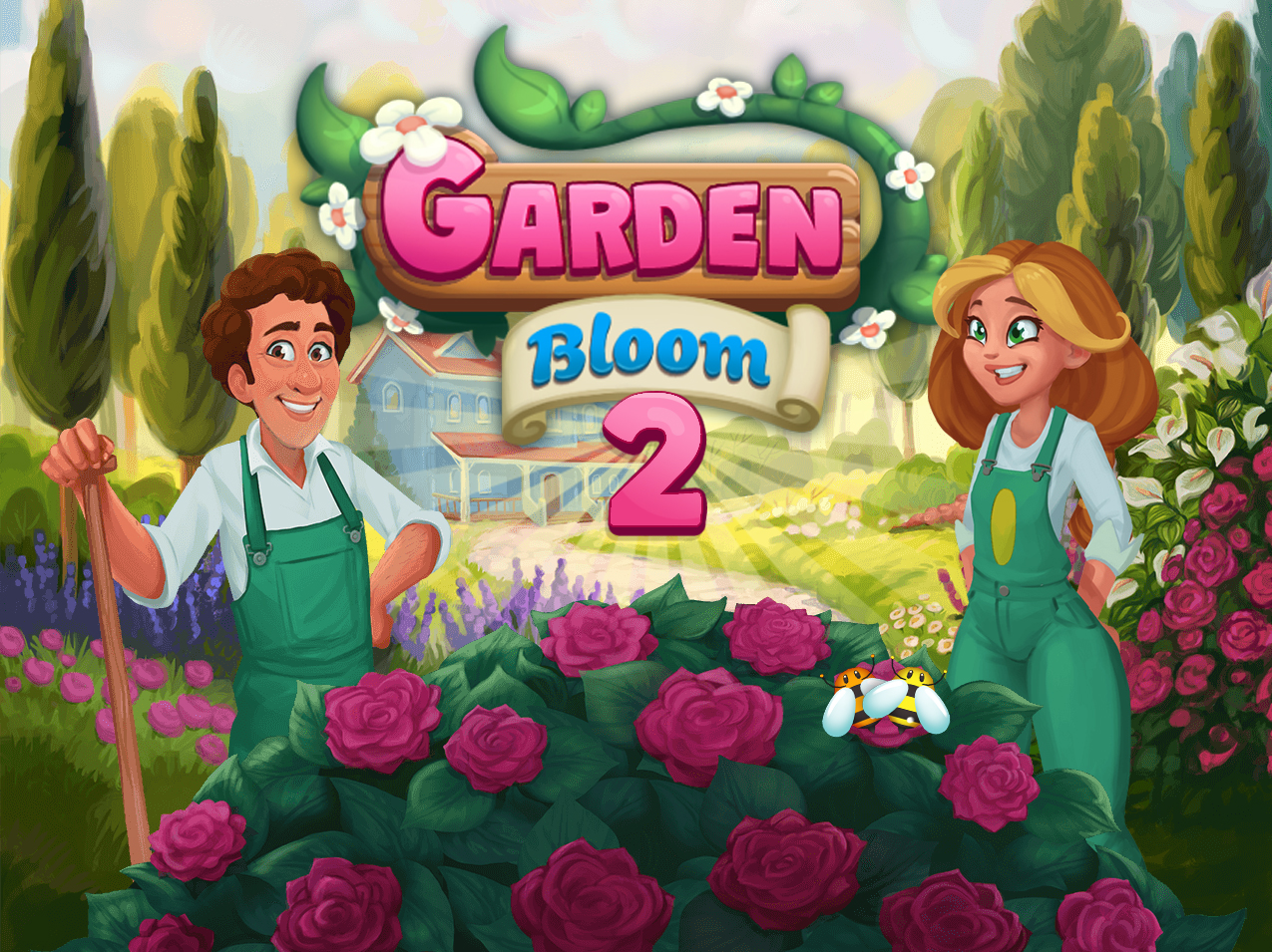 Game Garden Bloom 2 — play online free
