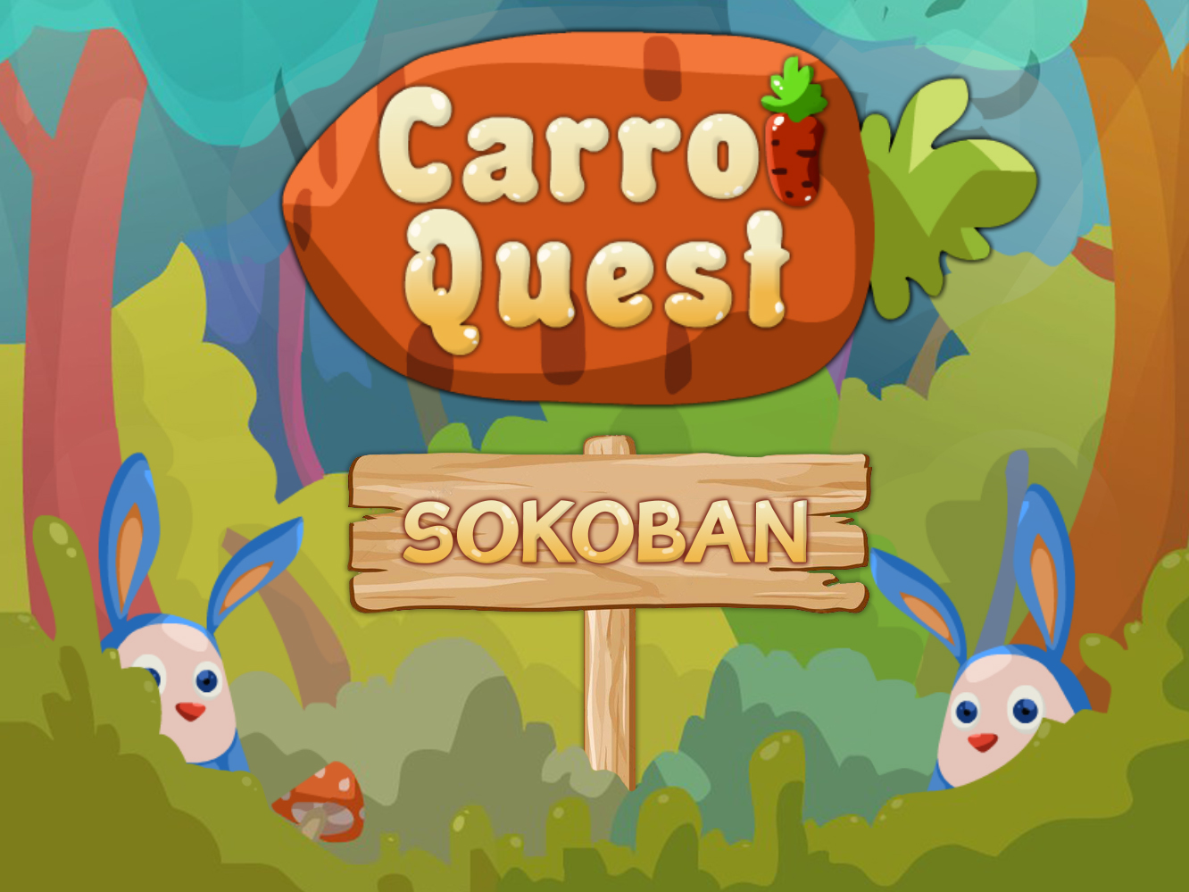 Game Carrot Quest: Sokoban — play online free