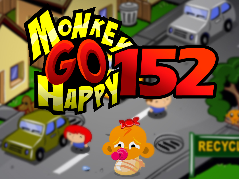 Game Monkey GO Happy 152 — play online free