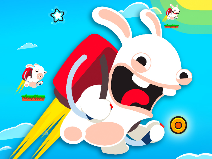 Game Rabbids Wild Race — play online free