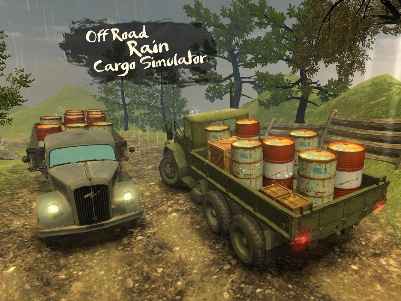 Game Off-Road Rain: Cargo Simulator — play online free