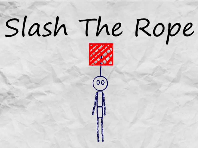 Game Slash the Rope — play online free