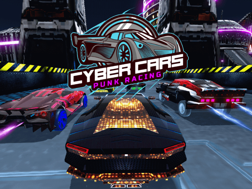 Game Cyber Cars Punk Racing — play online free