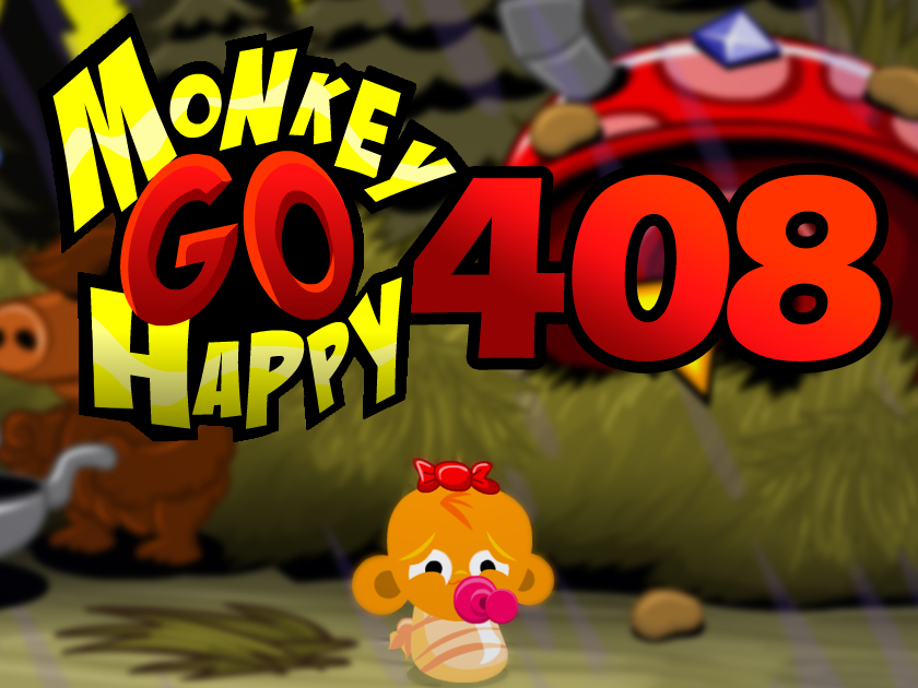 Game Monkey GO Happy Stage 408: Crows — play online free