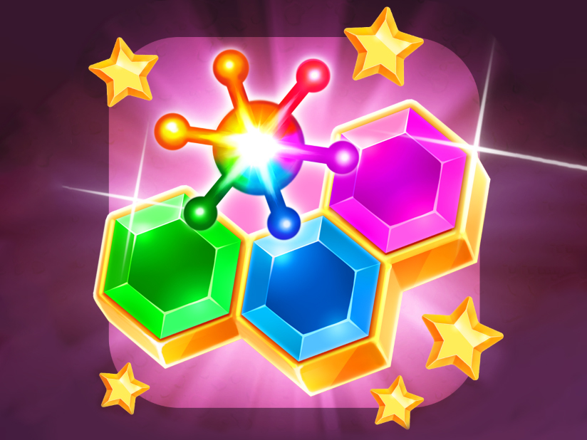 Game Amazing Sticky Hex — play online free