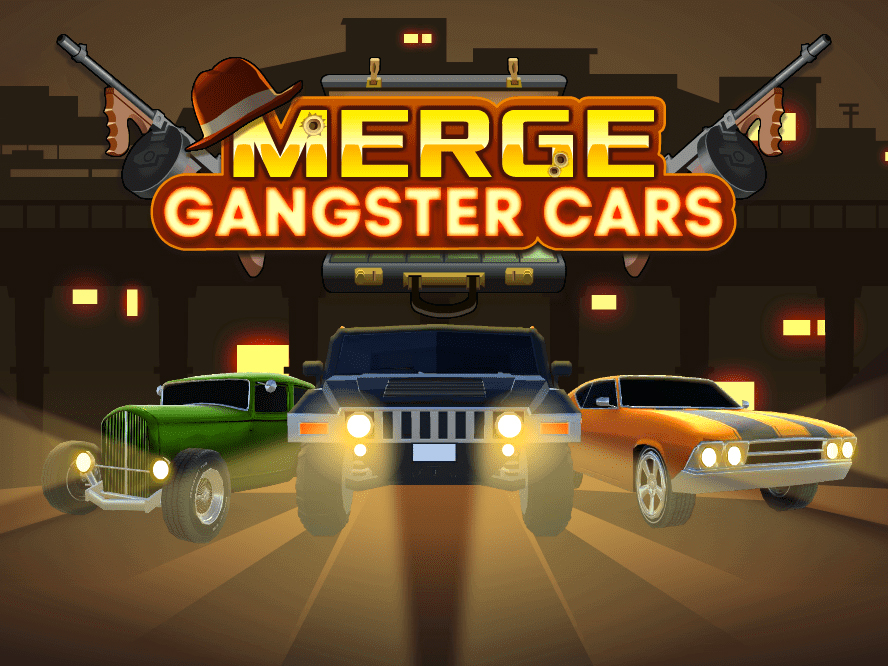 Game Merge Gangster Cars — play online free