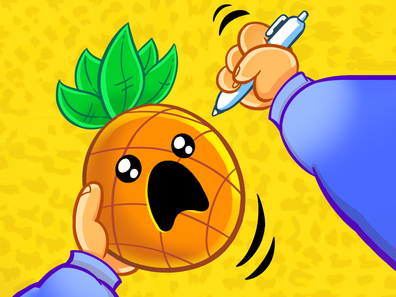 Game Pineapple Pen — play online free