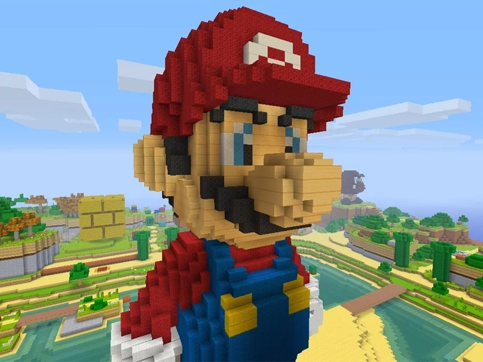 Game Minecraft Super Mario — play online free