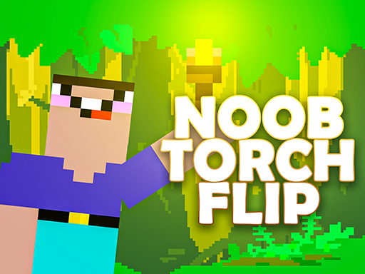 Game Noob Torch Flip 2D — play online free