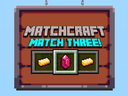 Game MatchCraft Match Three — play online free