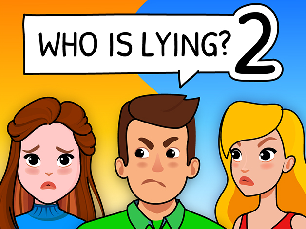 Game Who is? 2 Brain Puzzle & Chats — play online free