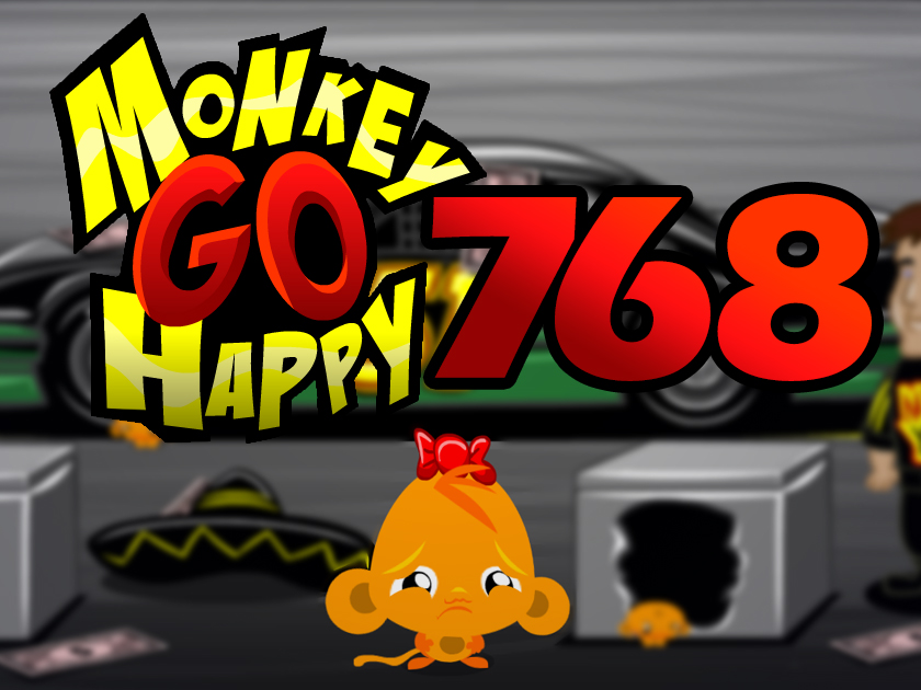 Game Monkey GO Happy Stage 768: Days Of Thunder-Daytona 500 Monkey Day ...