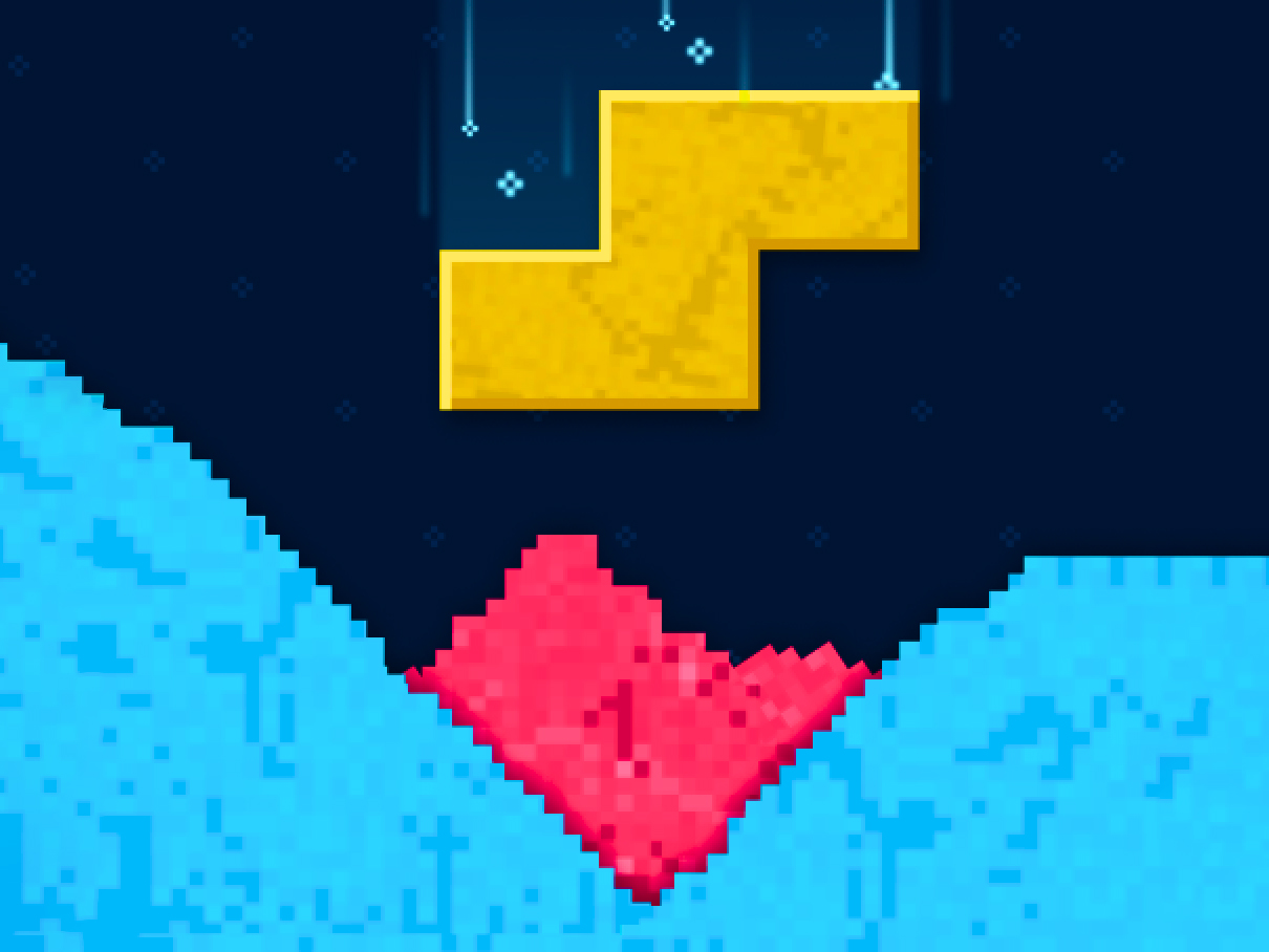 Game Sandtris — play online free