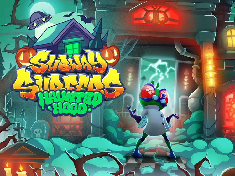 Game Subway Surfers World Tour: Haunted Hood — play online free