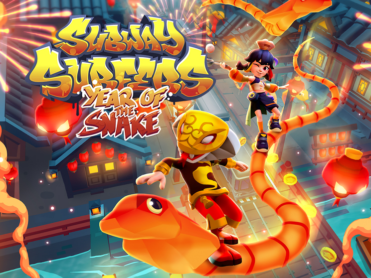 Game Subway Surfers: Year of the Snake — play online free